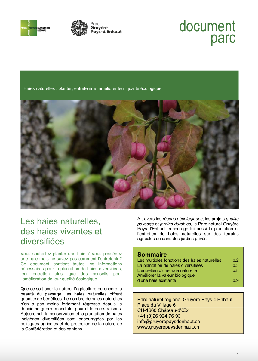 Documentation - Parc Naturel Regional